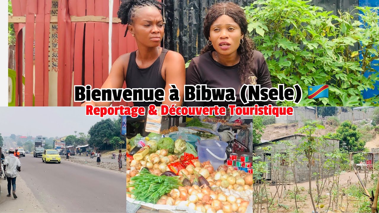 Découvrons Le Quartier Bibwa à Nsele, Kinshasa - YouTube