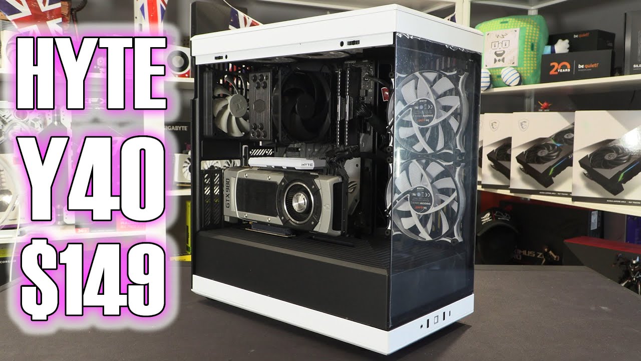 Hyte Y40 Review & Thermal Testing - YouTube