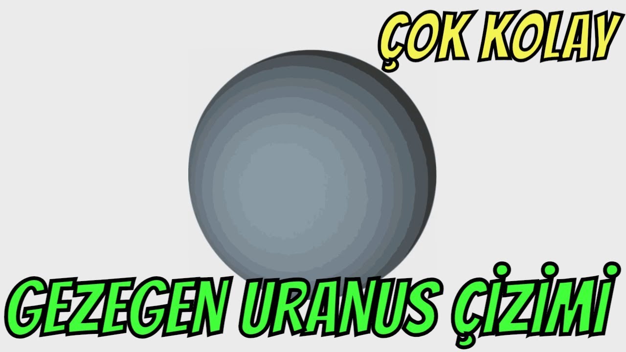 How to draw Uranus? - YouTube