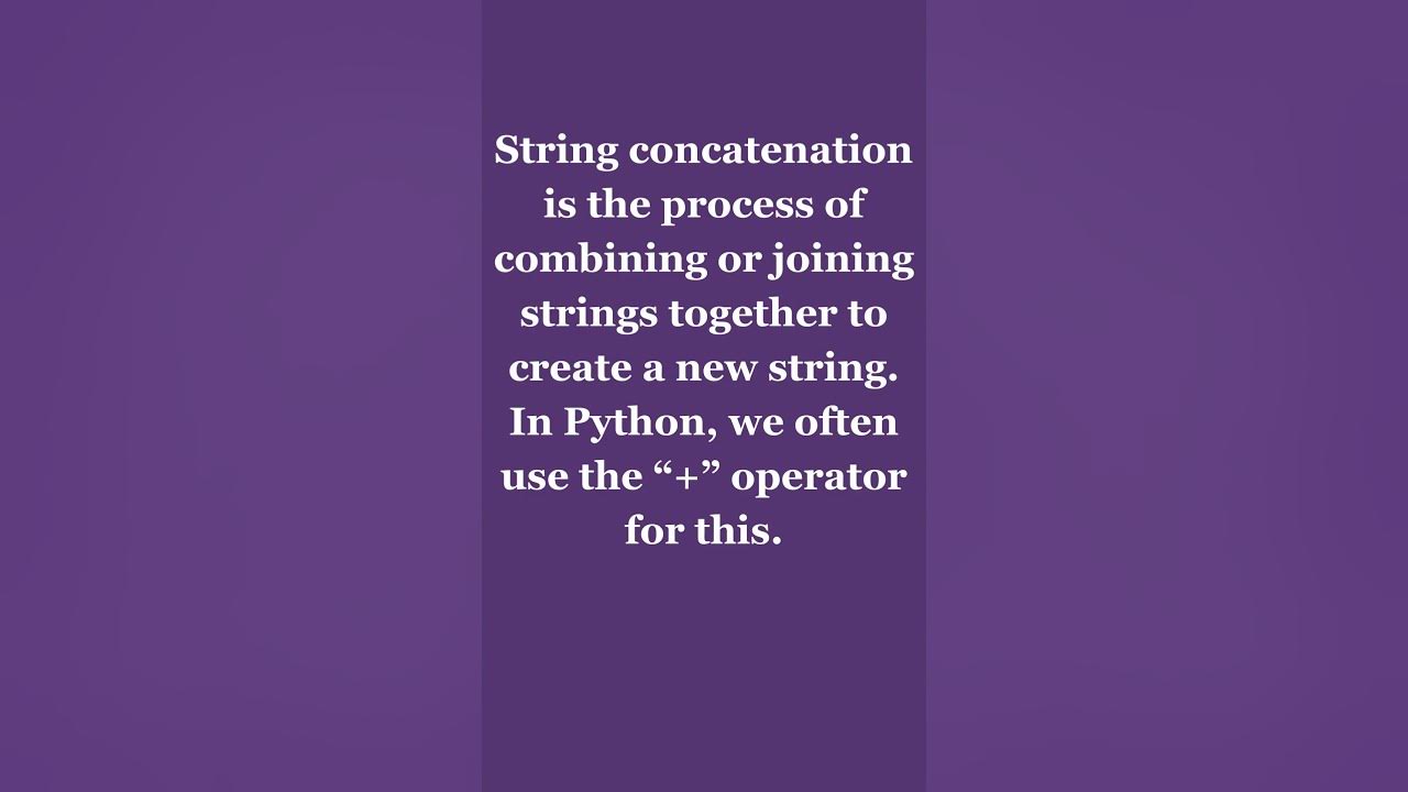 Python Strings Part 3 Length And Concatenate Python3 Pythonforbeginners Youtube