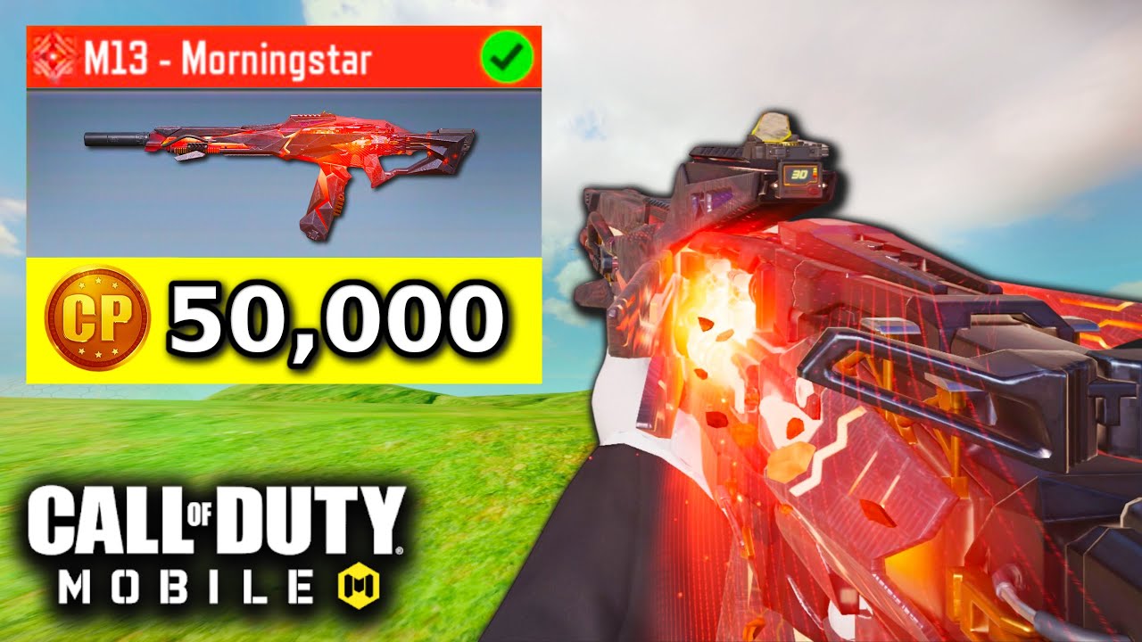 I FINALLY MAX UPGRADED the MYTHIC M13 🤯 (COD MOBILE) - YouTube