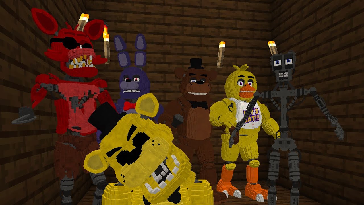 Dany fox ADD-ONS fnaf 1 - YouTube