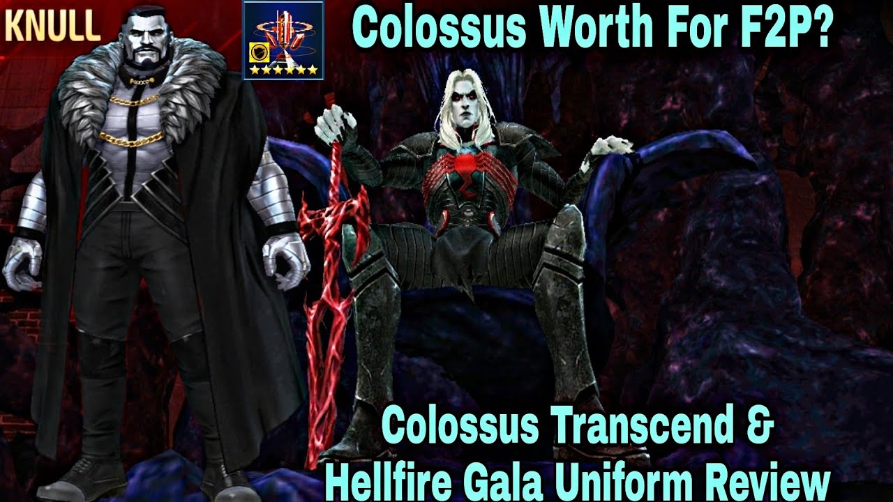Colossus Transcend & Hellfire Gala Uniform Review | Knull Clear With ...