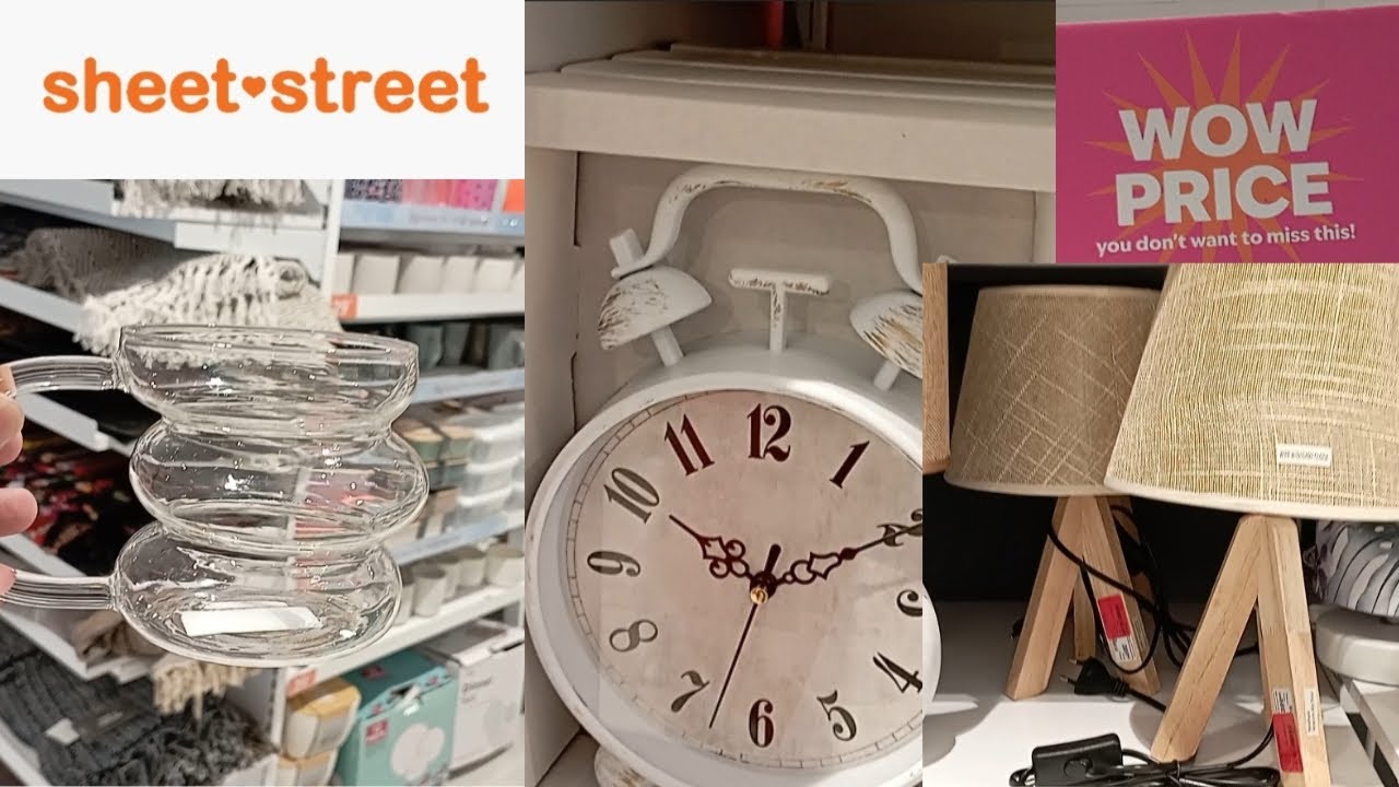 WHAT'S NEW @SHEET STREET PLUS SALE - YouTube