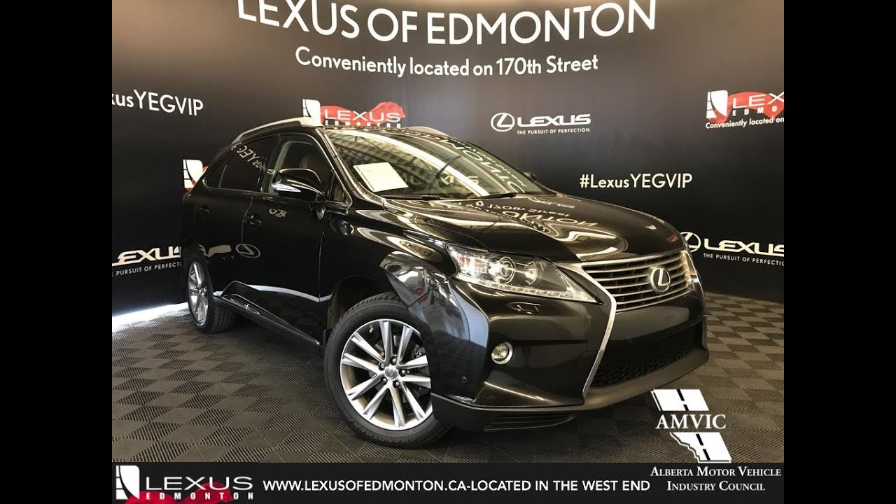 Used Black 2015 Lexus RX 350 Touring Package Walkaround Review Hinton ...