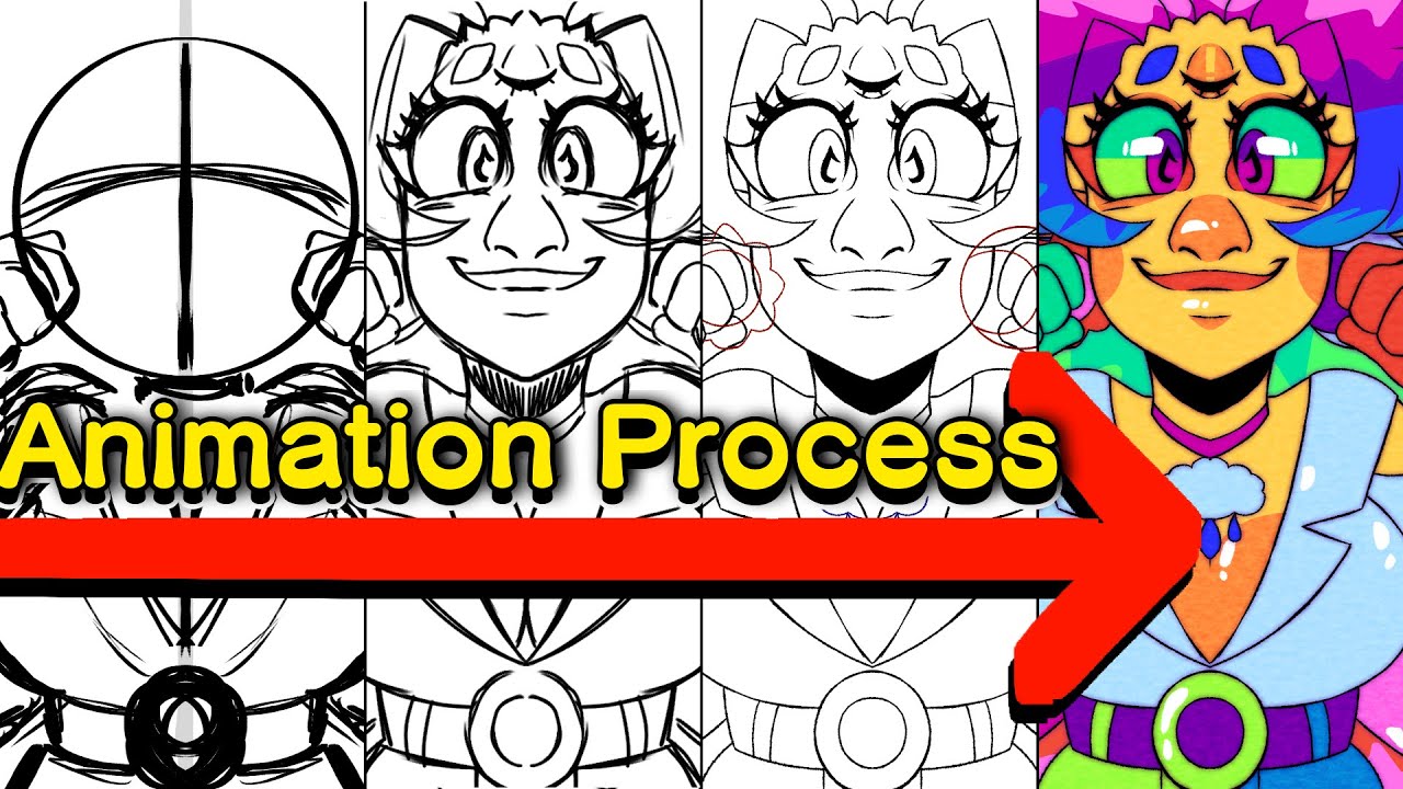 TELL ME!// Animation Process [ft. Aicusa] 🌟💅🌈 - YouTube