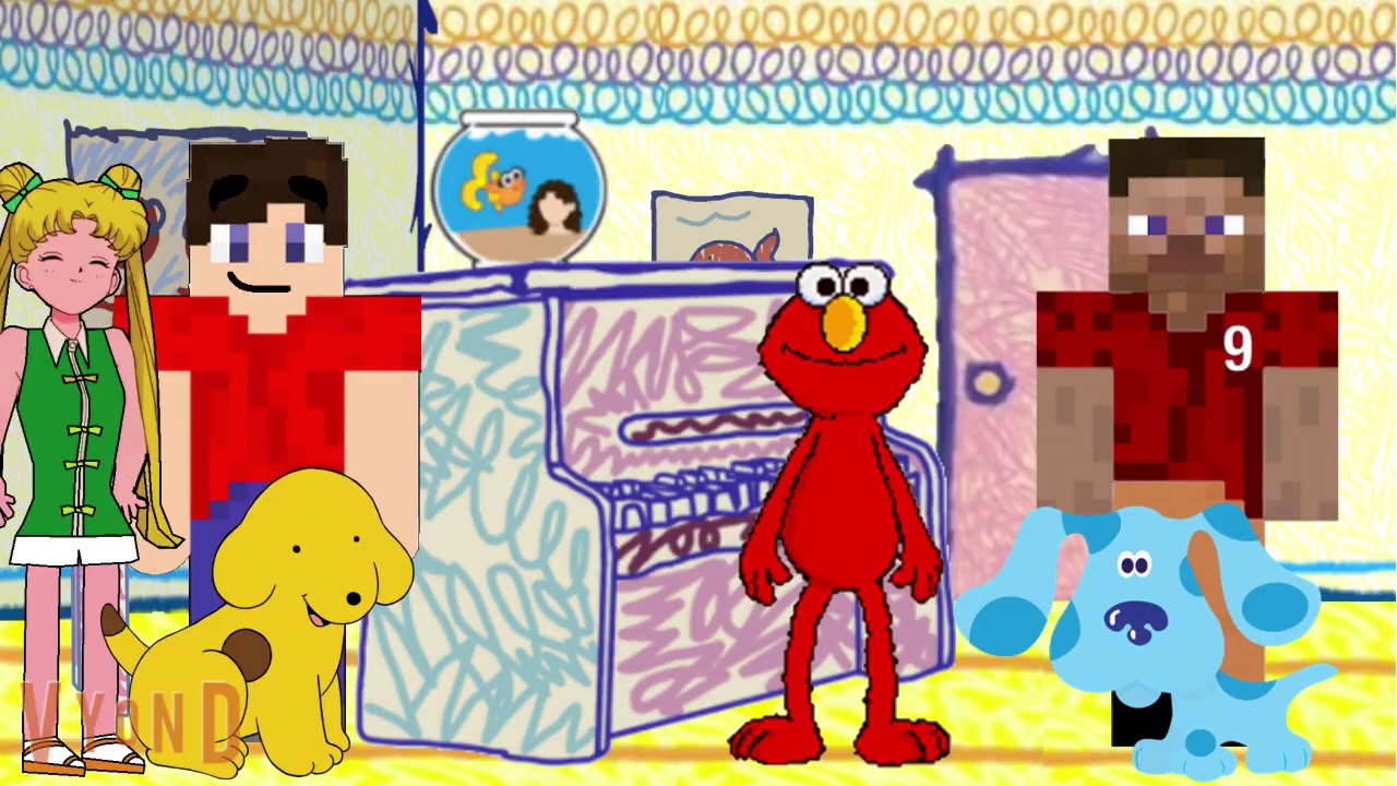 elmo's world spot's clues: s2 ep 9: hair: last part - YouTube