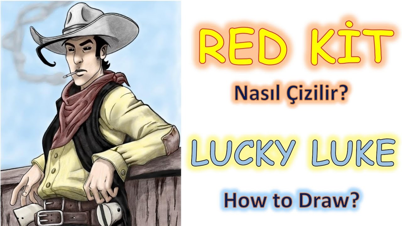 Karakalem Red Kit Çizimi - Lucky Luke Drawing - Apple Pencil - Autodesk ...