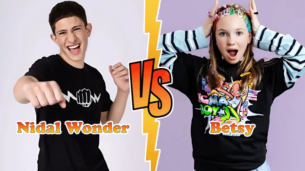 Nidal Wonder VS Betsy Transformation 👑 New Stars From Baby To 2025 ...