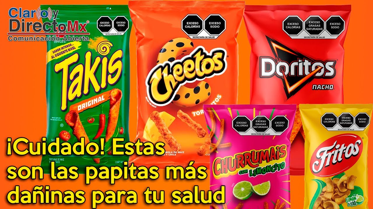 ¡Cuidado! Estas son las papitas más dañinas para tu salud - YouTube