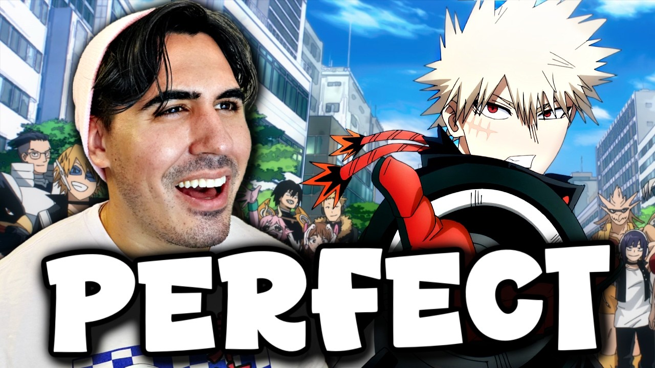 The Ending MHA DESERVED | Series Finale Reaction - YouTube
