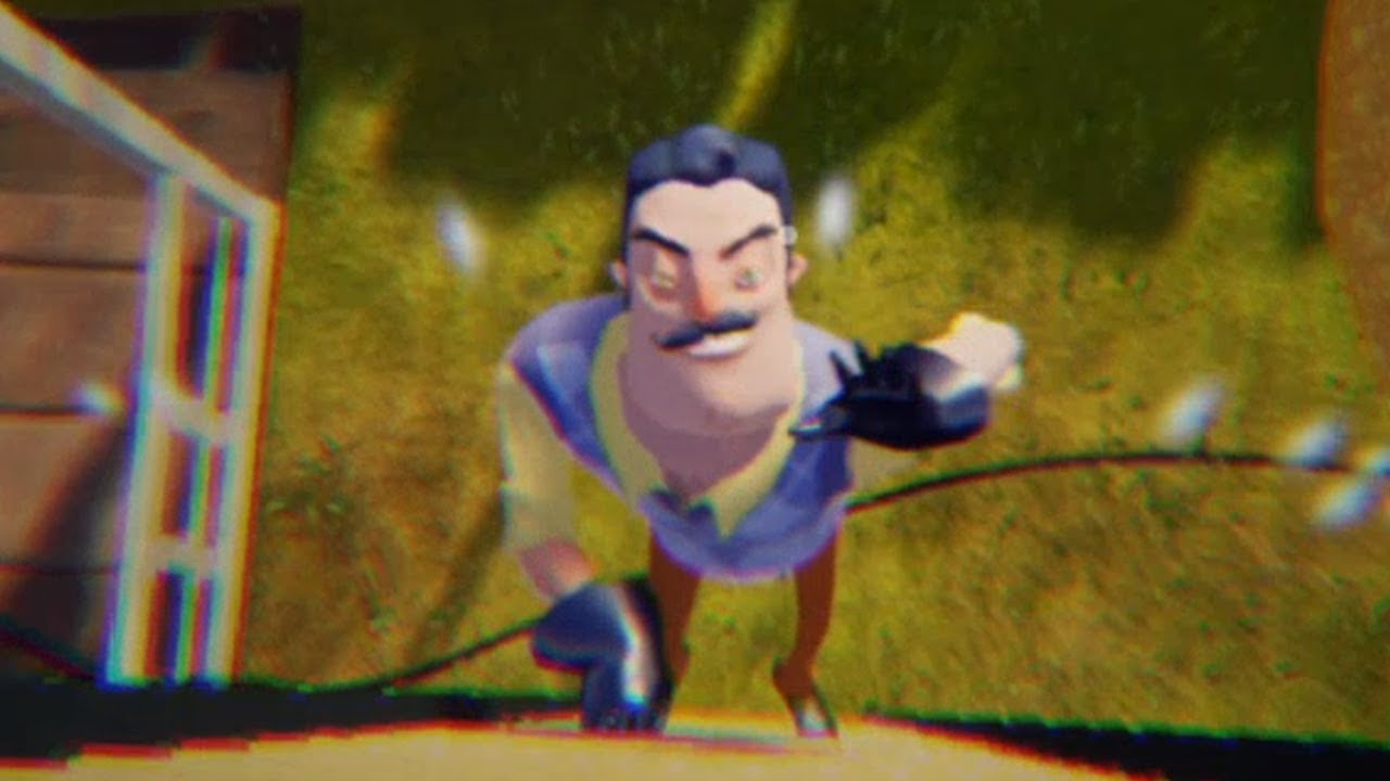 BLUE HAIR NEIGHBOR - Hello Neighbor ACT 2 - YouTube