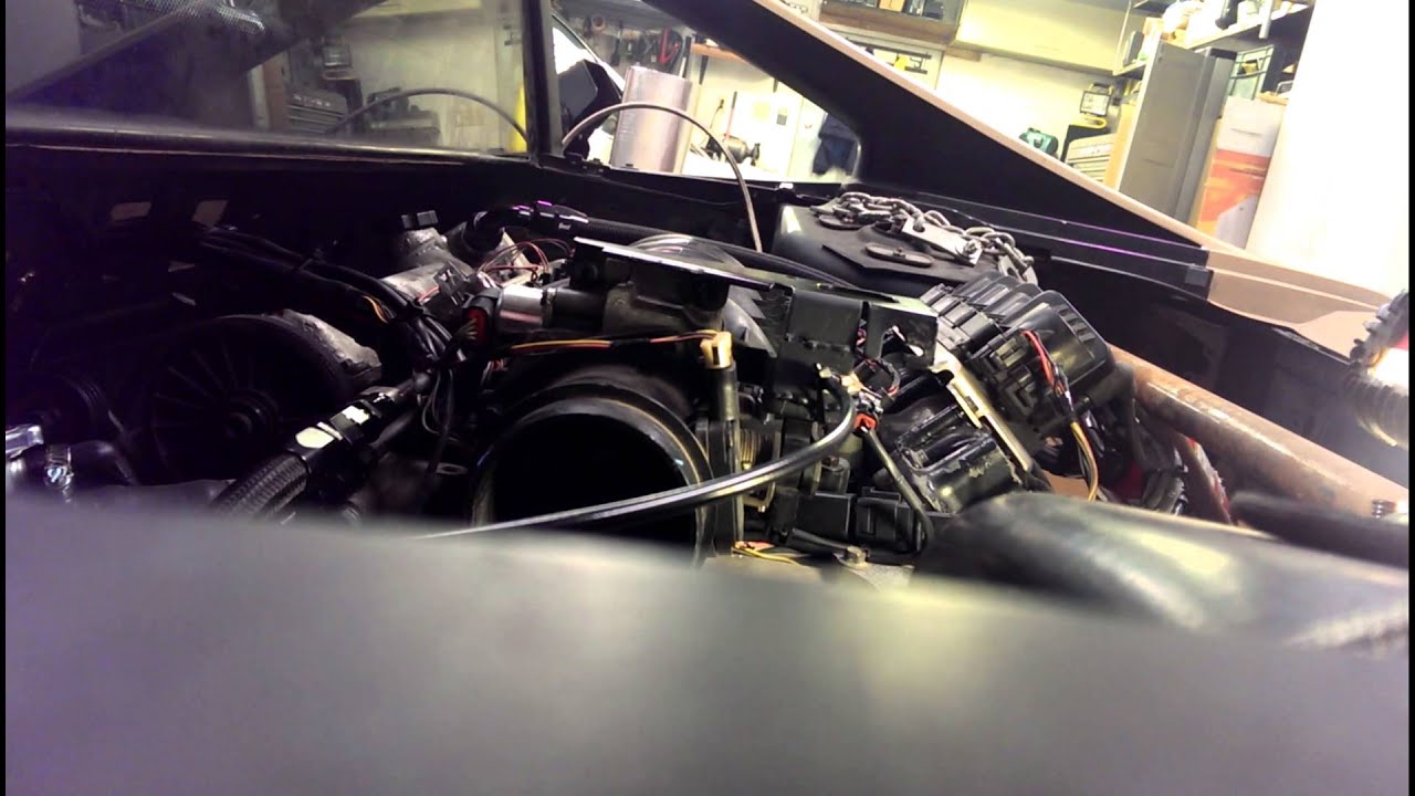 Fiero Aurora 4.0L LS1 First Start Attempt - YouTube