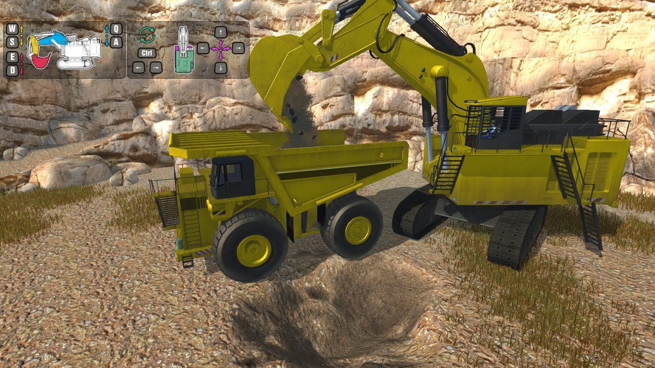DIG IT! A Digger Simulator - Extra Large Sandbox - YouTube