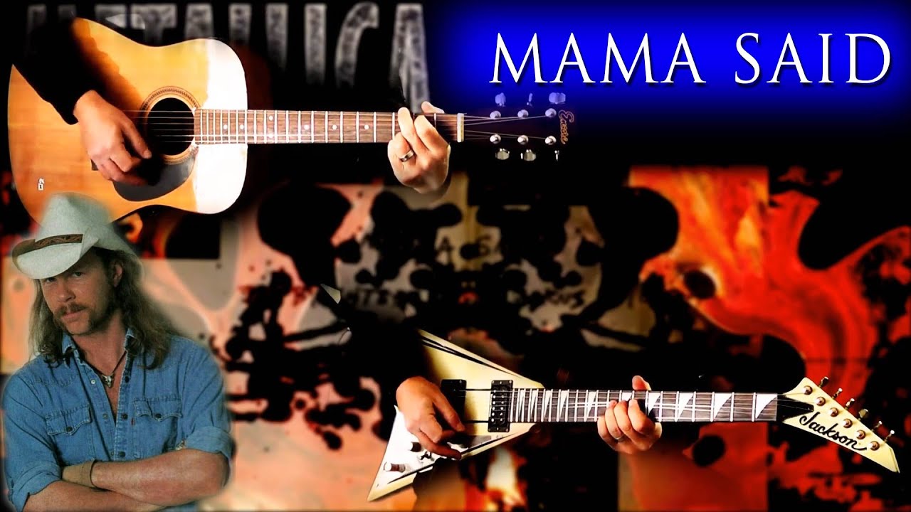 Metallica - Mama Said FULL Guitar Cover - YouTube