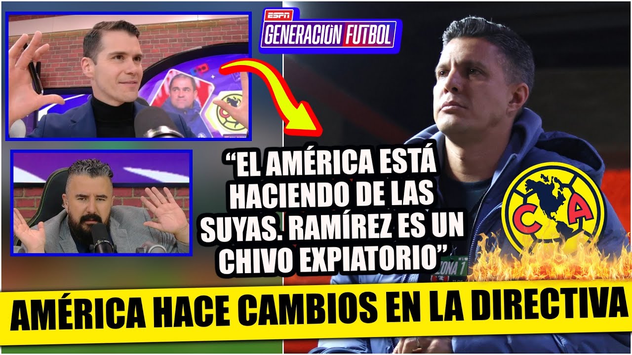 SACUDIDA del AMÉRICA: Diego Ramírez deja de ser DIRECTOR DEPORTIVO ...