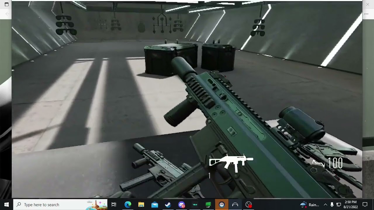 VAIL VR Alpha - All Weapon Shooting And Reloading - - YouTube