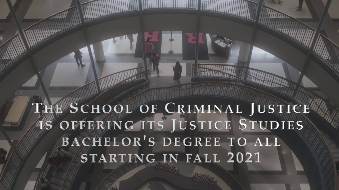 School of Criminal Justice Expands Justice Studies Program - YouTube