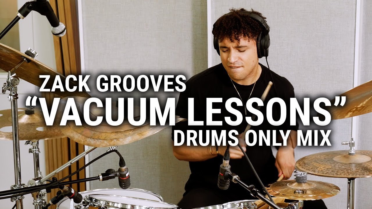 Meinl Cymbals - Zack Grooves - "Vacuum Lessons" Drums Only Mix - YouTube