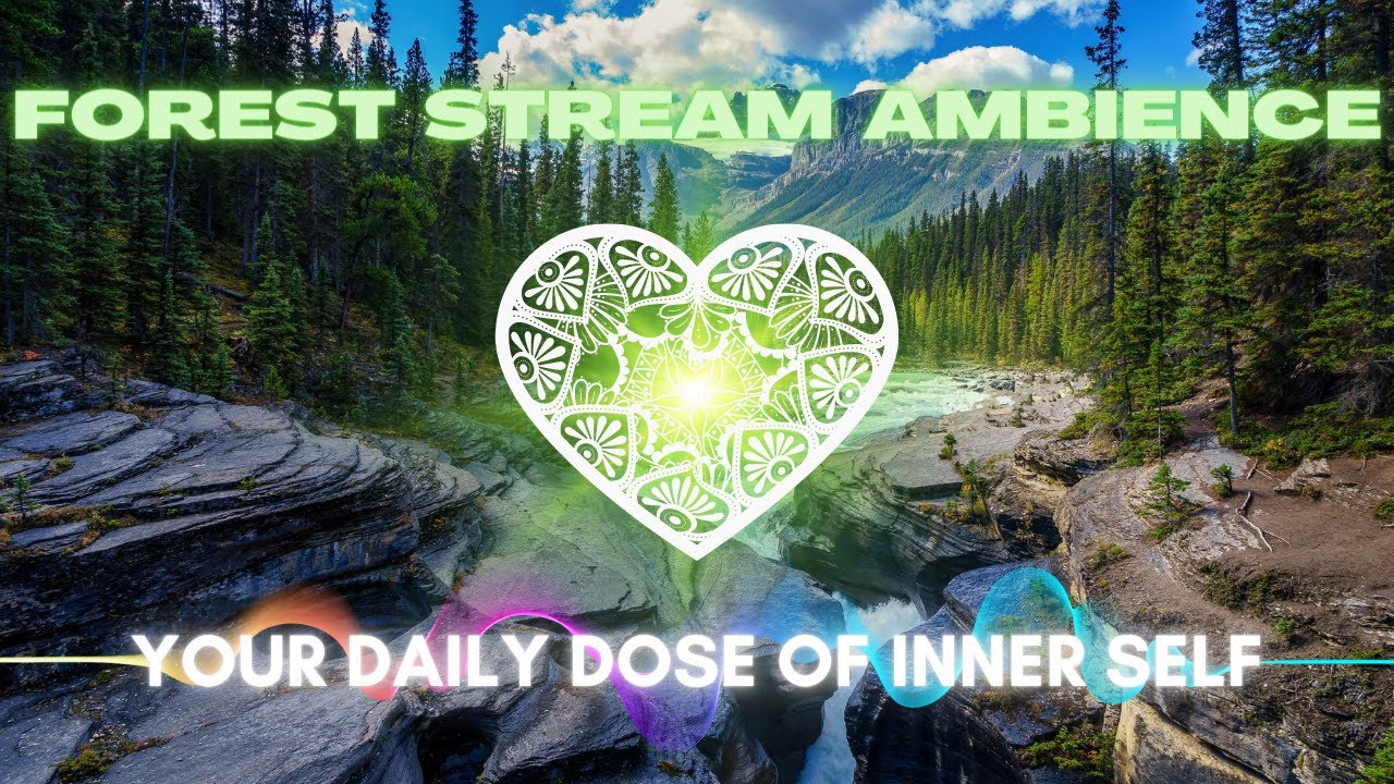 Calmness Forest Stream Ambience For a Deep Meditation State | Pure ...