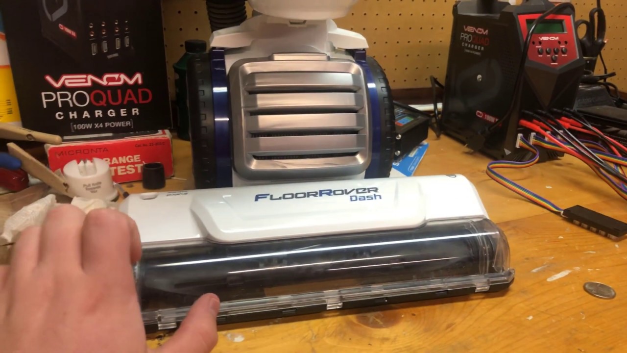 Update on my eureka floor rover dash - YouTube