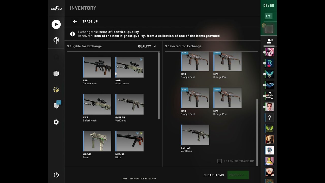 Trade up for acid fade - YouTube