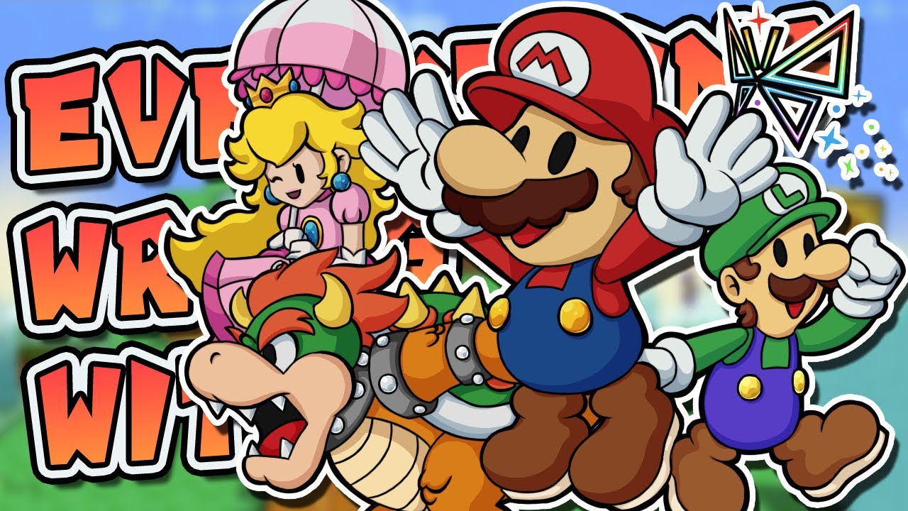 Everything Wrong With Super Paper Mario in 29 Minutes - YouTube