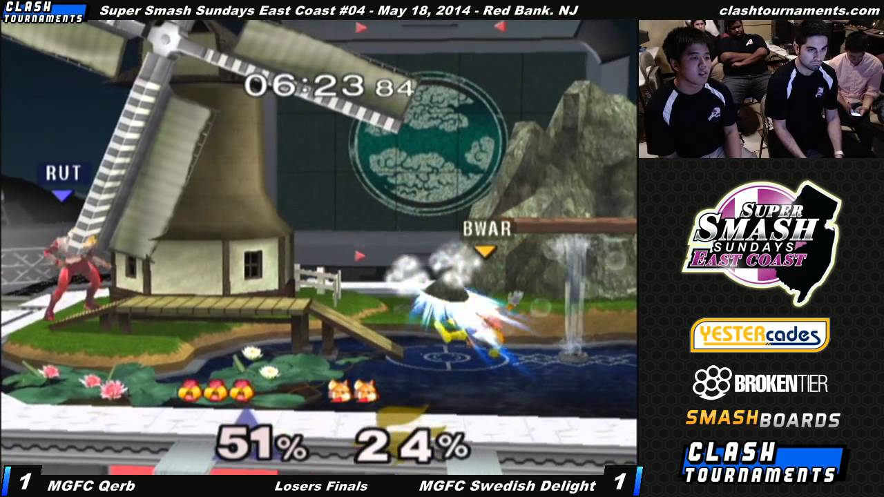 SSS EC 04 -MGFC Swedish Delight vs MGFC Qerb - Losers Finals - SSBM ...