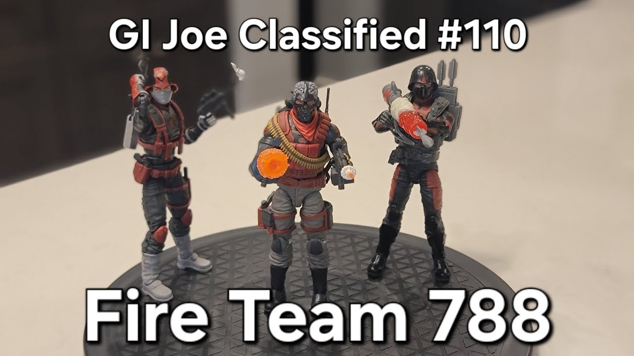 GI Joe Classified #110 Fire Team 788: Quick Review #hasbro # ...