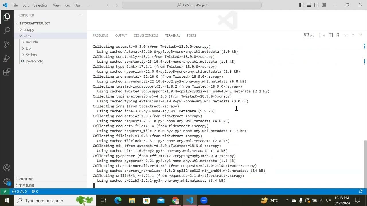 Web Scraping with Scrapy | Part 1 - YouTube