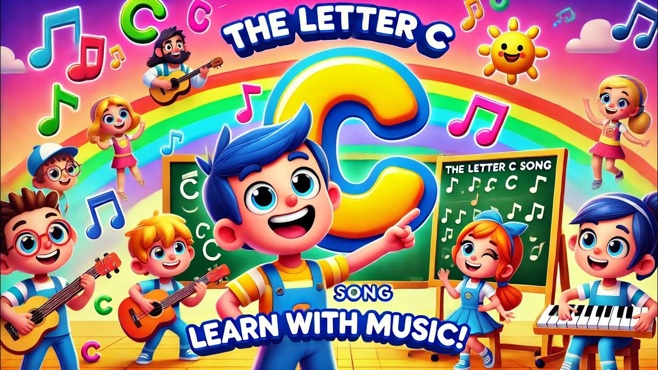 "Letter C Song for Kids | Fun ABC Phonics Song - YouTube
