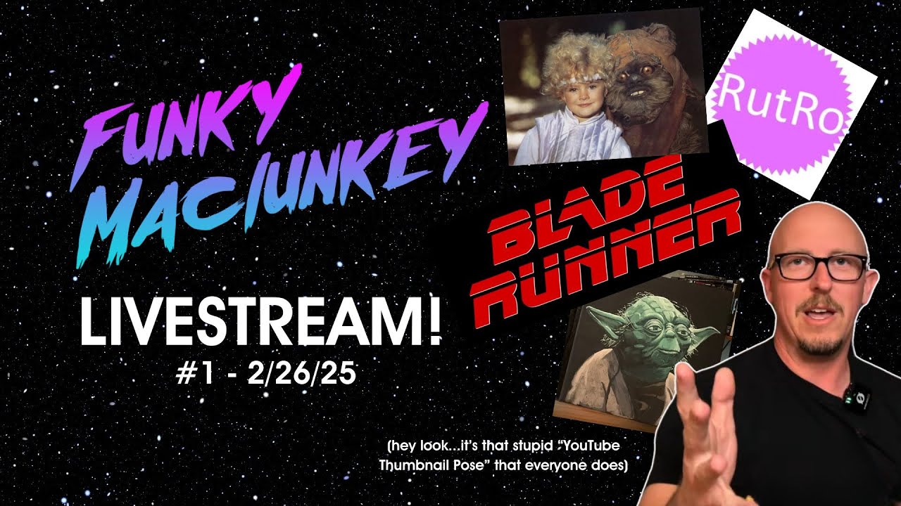 Funky Maclunkey's First-Ever Live Stream! - YouTube