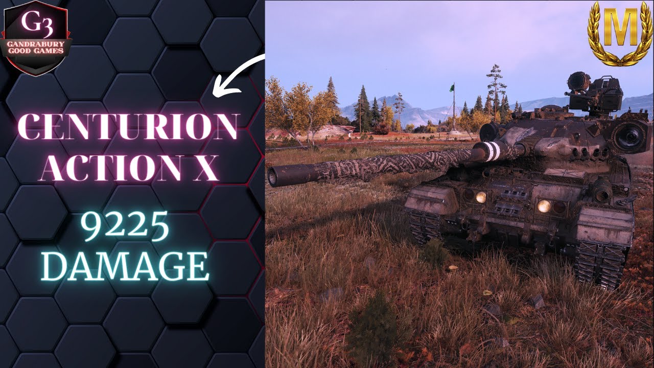 CENTURION ACTION X НОВАЯ ИМБА WOT!world of tanks#wot replays#centurion ...