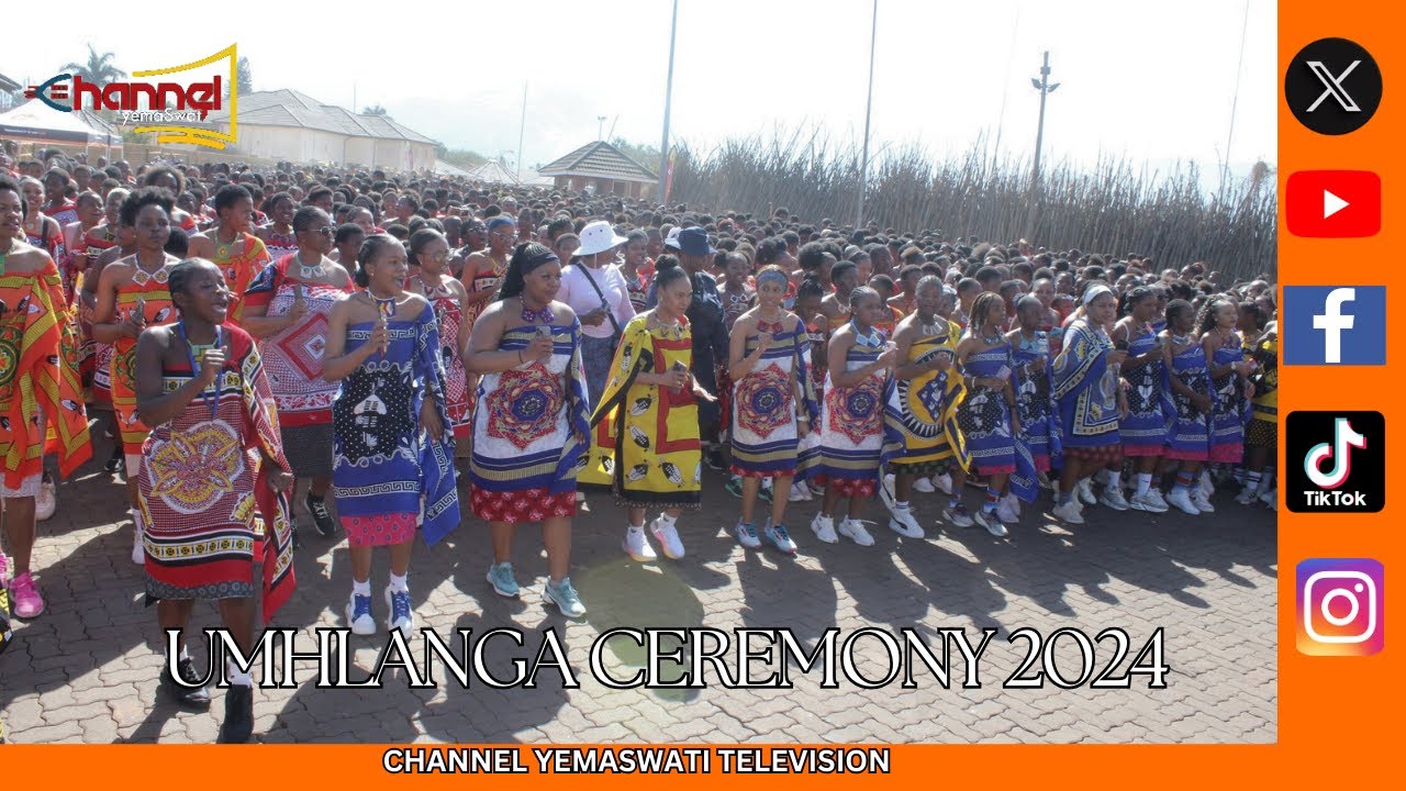 Umhlanga Ceremony Day 2 || Their Majesties commission the Imbali ...