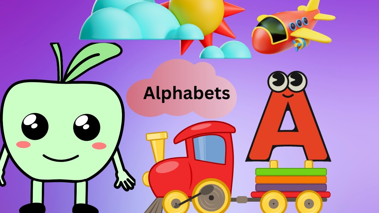 Letter A|A Letter Words|Phonics for Kids|@Skkidslearning - YouTube