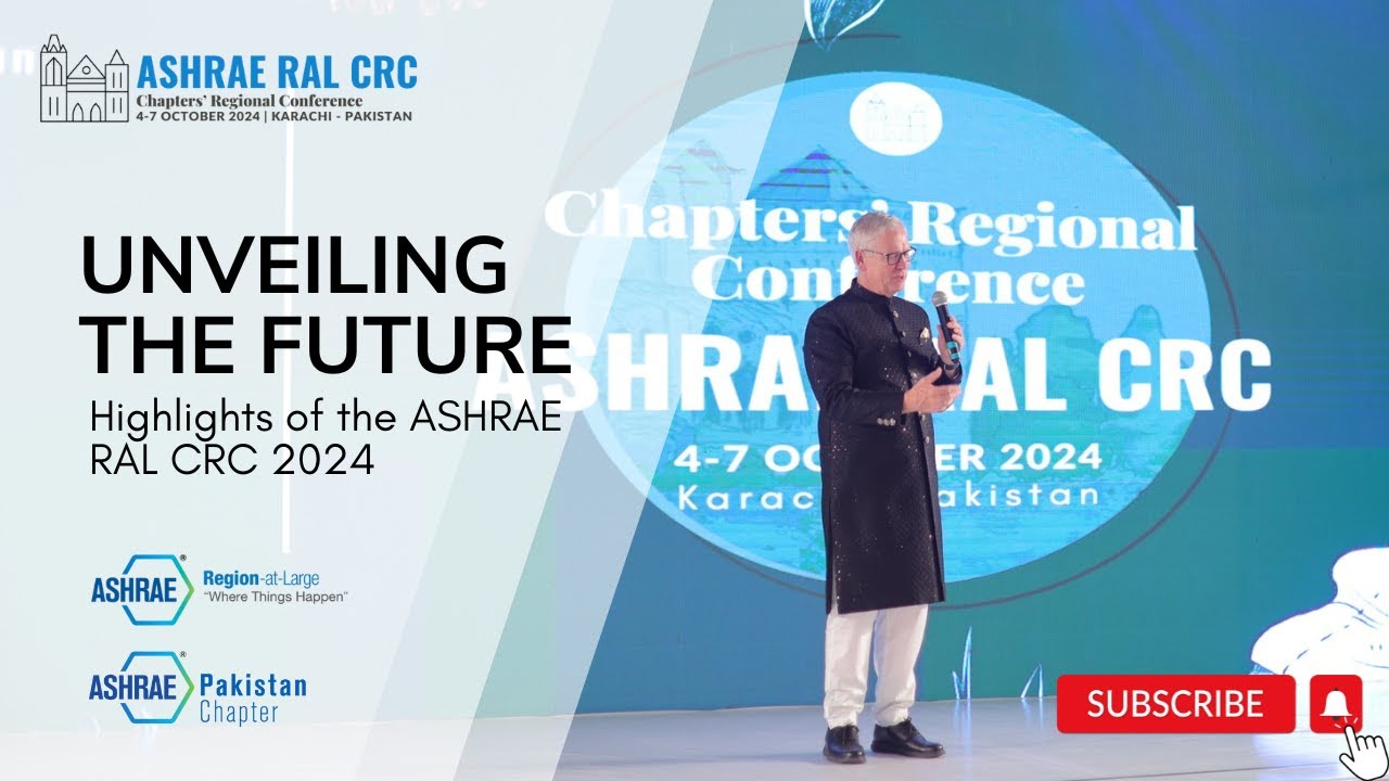 Unveiling the Future: Highlights of the ASHRAE RAL CRC 2024 - YouTube