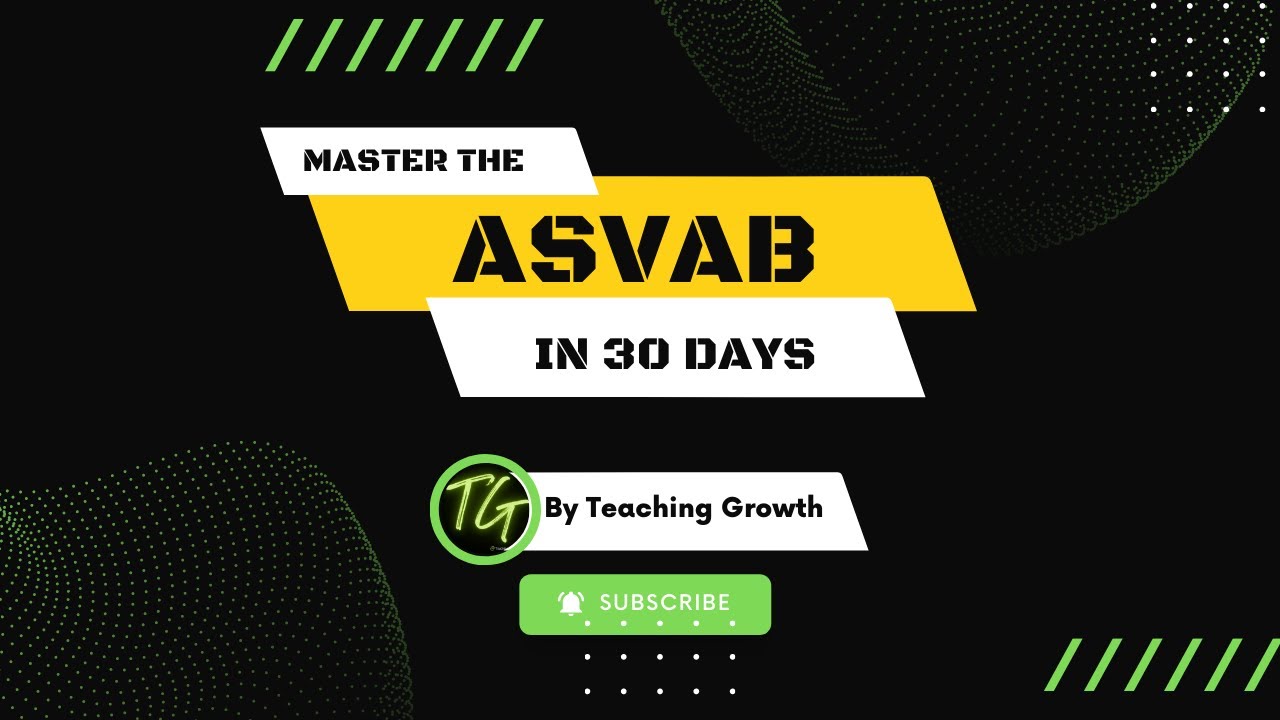 ASVAB Expert Course - Raise your AFQT in 30 Days! - YouTube