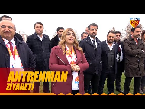 Başkanımız Berna Gözbaşı ve Yönetim kurulumuz Antrenmanı ziyaret etti.