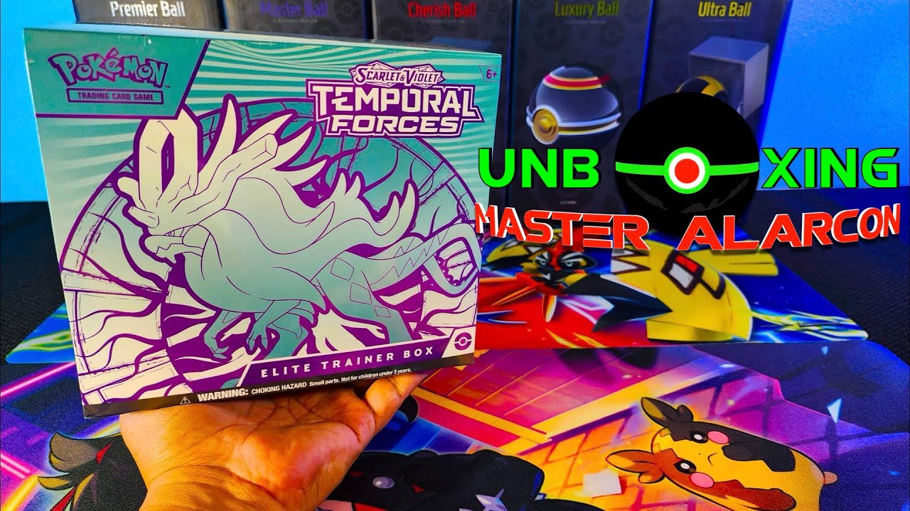 UNBOXING una ETB de "Flutter Mane" de la serie "Temporal Forces" - YouTube