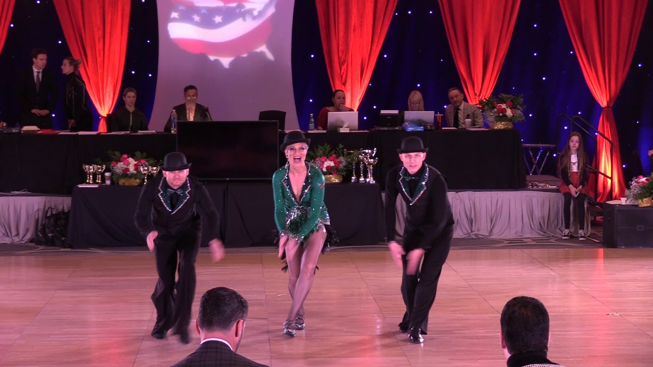 Kim Bors - Steam Heat Showdance at Imperial Ball 2019 - YouTube
