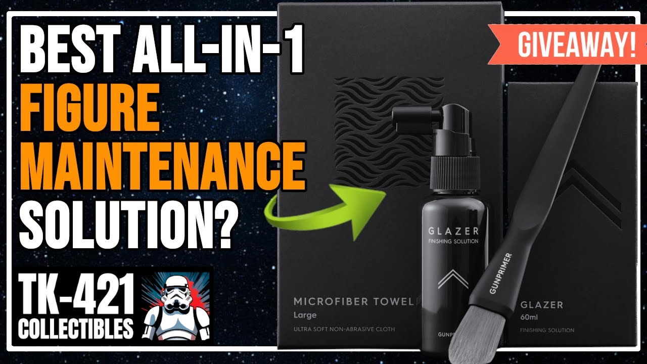 Protecting Hot Toys With GUNPRIMER GLAZER Maintenance Solution! ALL-IN-ONE Solution? Plus ...