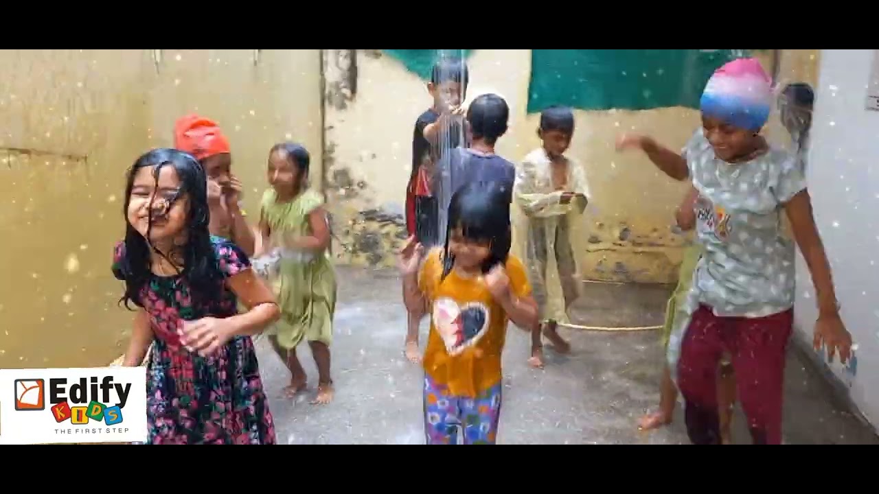 Rain dance in summer camp @ Edify kids . - YouTube
