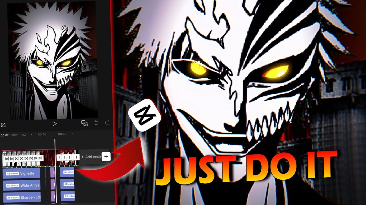 Manga Edit tutorial on Capcut - YouTube