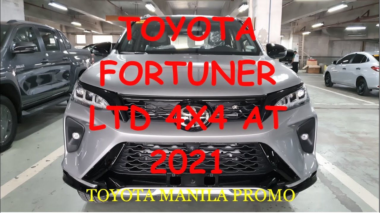 TOYOTA FORTUNER LTD 4X4 AT 2021 (SILVER METALLIC) PREVIEW - YouTube