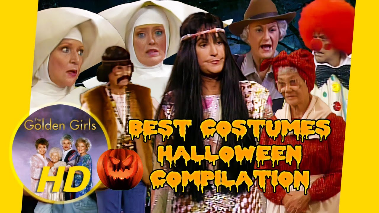 Golden Girls Halloween Costume Compilation 🎃 The Best Dress-Up Moments ...
