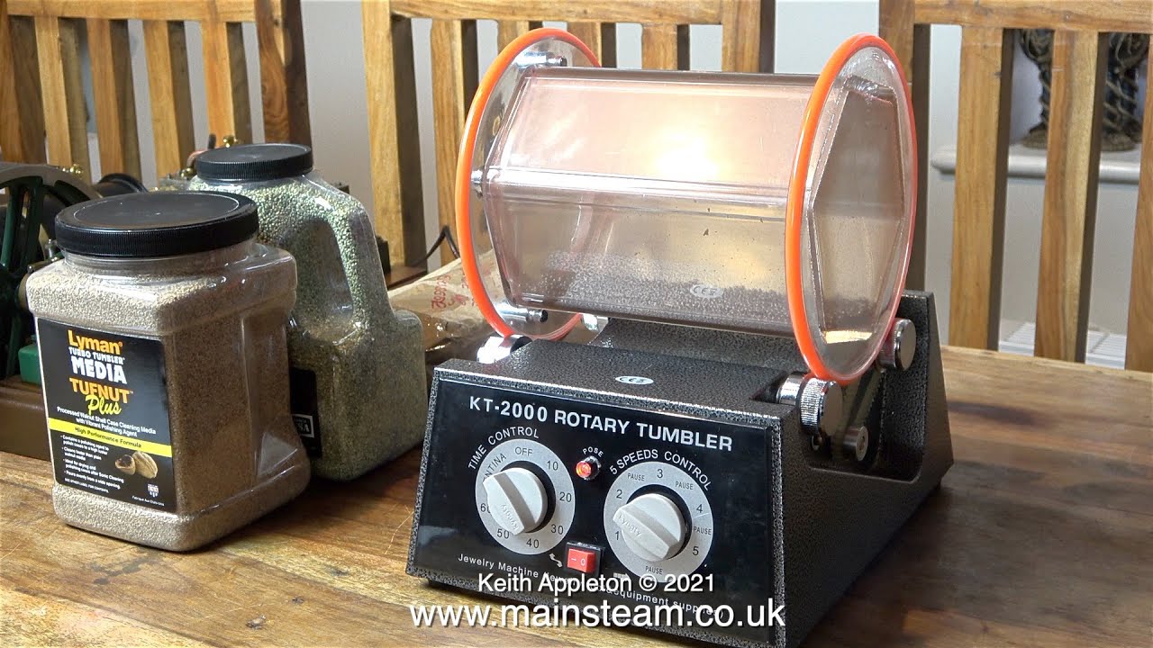 A TUMBLER POLISHING MACHINE - UNBOXING AND FIRST IMPRESSIONS - WORKSHOP ...