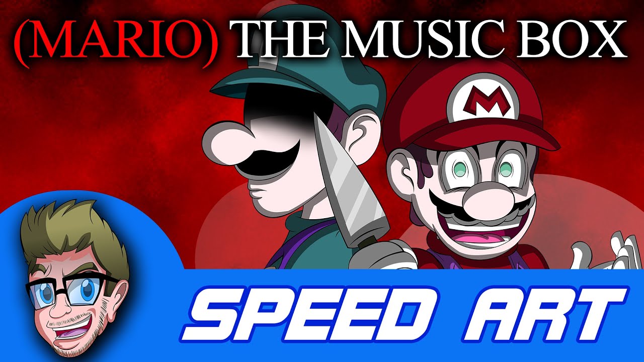 Speed Art: (Mario) The Music Box - YouTube
