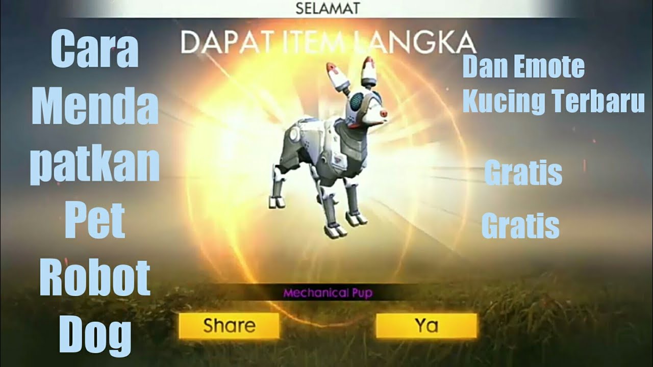 GRATIS!!!CARA DAPETIN PET MECHANICAL PUP DAN EMOET KUCING TERBARU ...