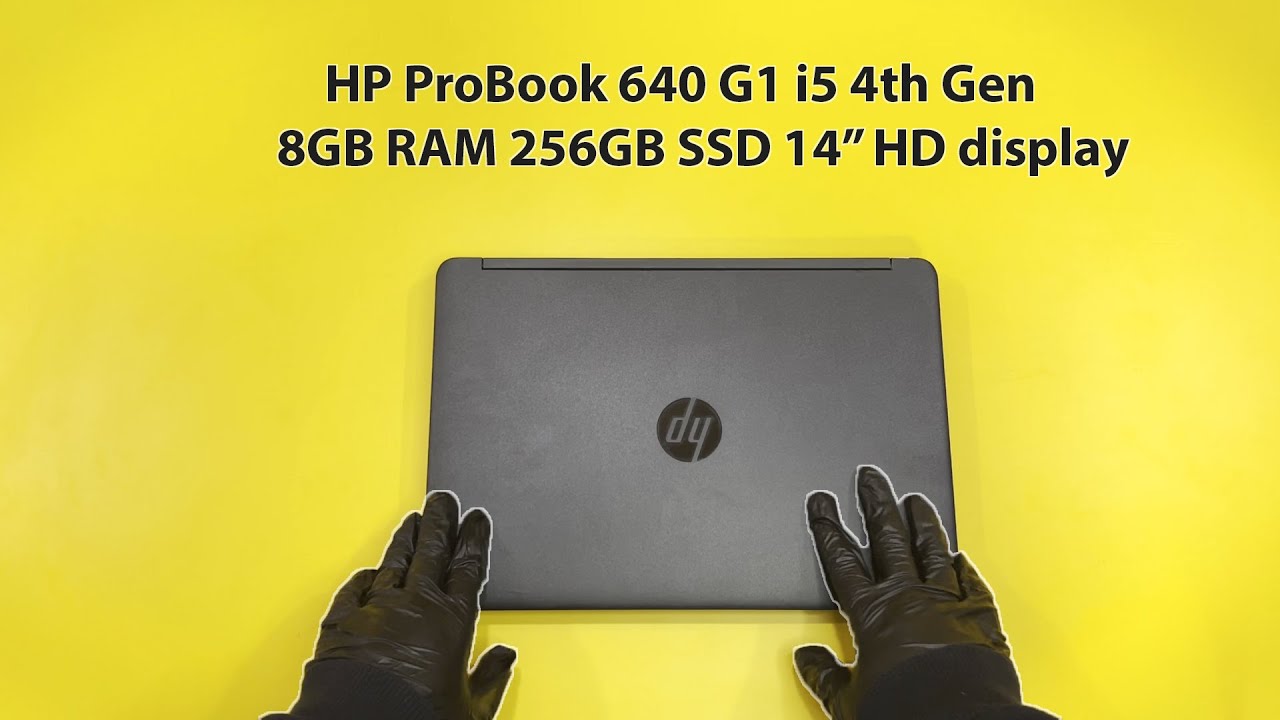 HP ProBook 640 G1 Unboxing - Mid Games/Editing Experience - YouTube