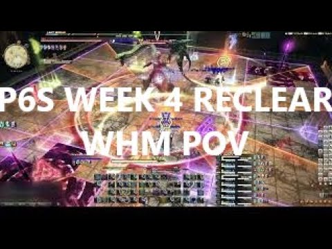 [FFXIV] P6S WHM POV - Abyssos Savage - WEEK 4 FAST KILL - WHM aDPS ...